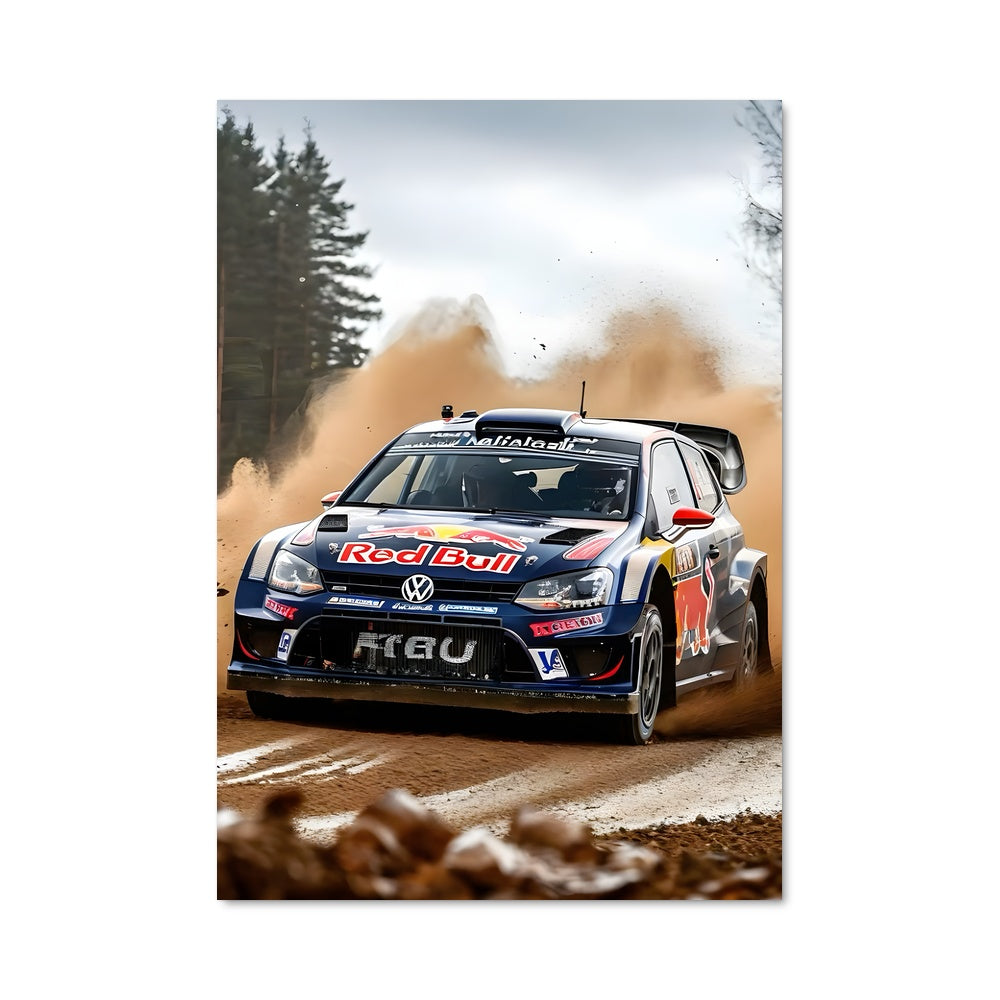 Poster Polo wrc éclatant – Aesthetic Posters